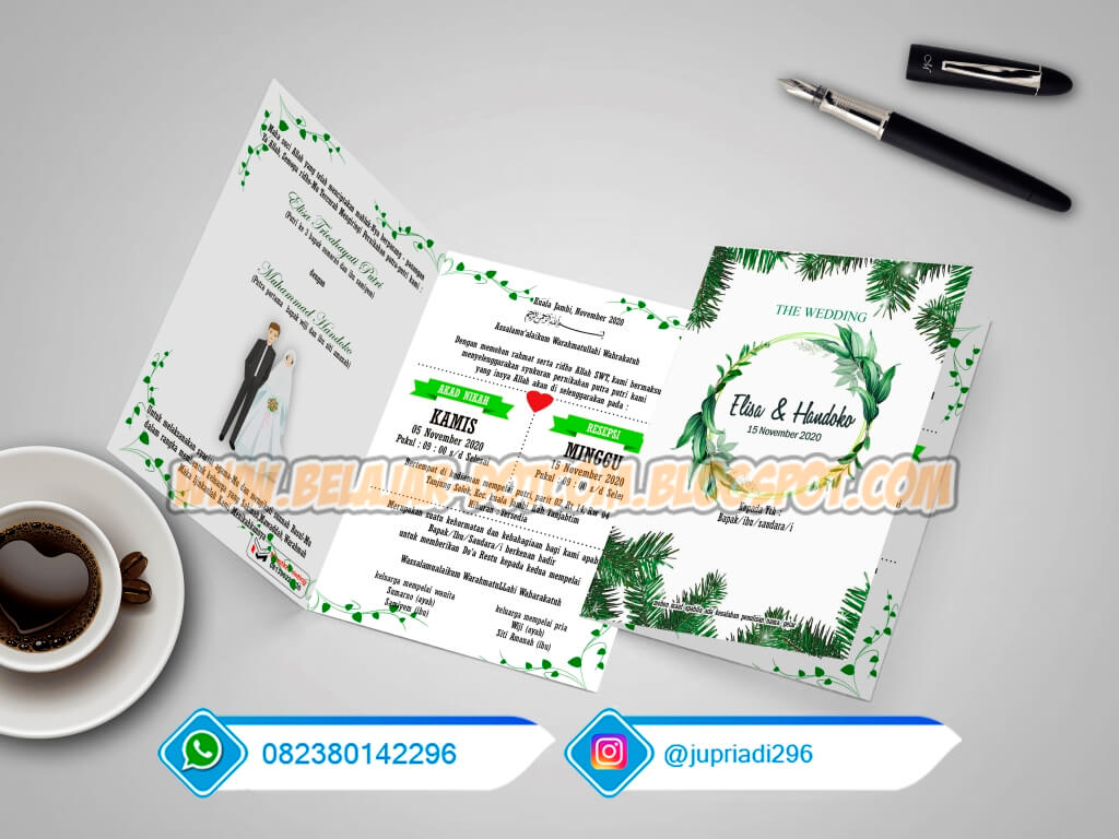 30 Download Desain Undangan Custome Format Psd Minimalis - Kumpulan ...