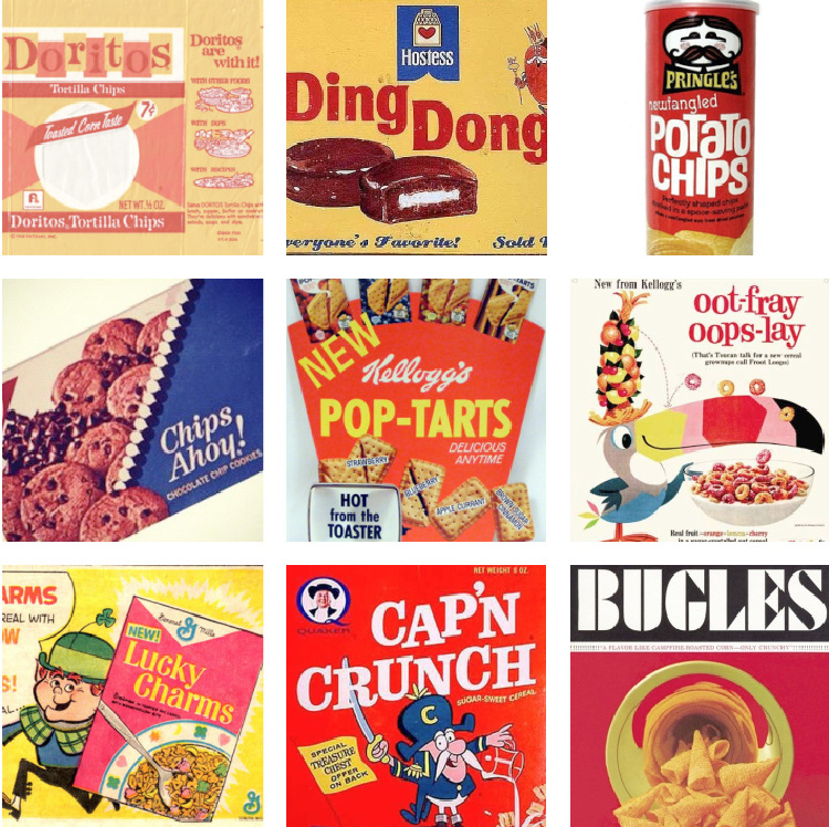 Junk Food From the 1960's - A Vintage Nerd