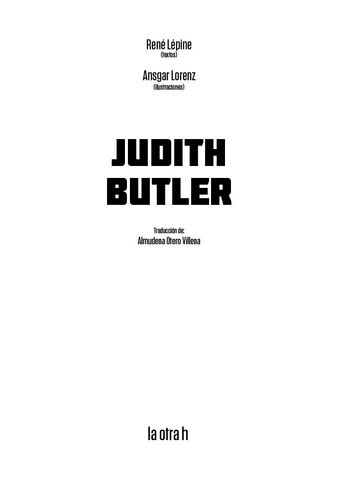 Galicia Comic: Judith Butler