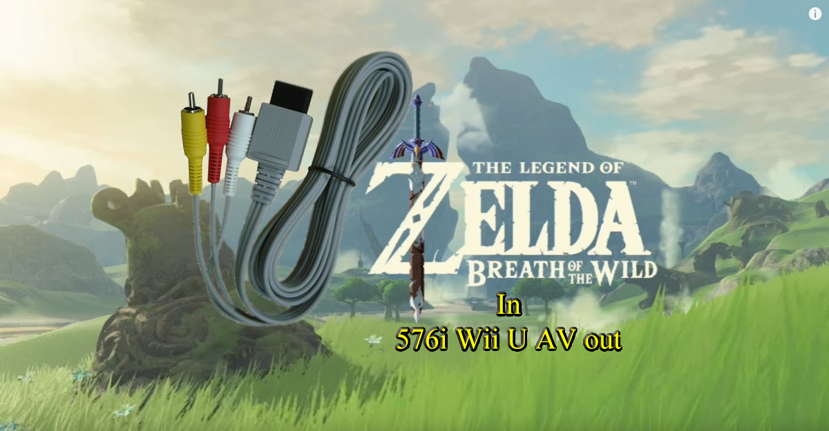 The legend of Zelda: Breath of the wild - Thunder storm - 576i AV OUT