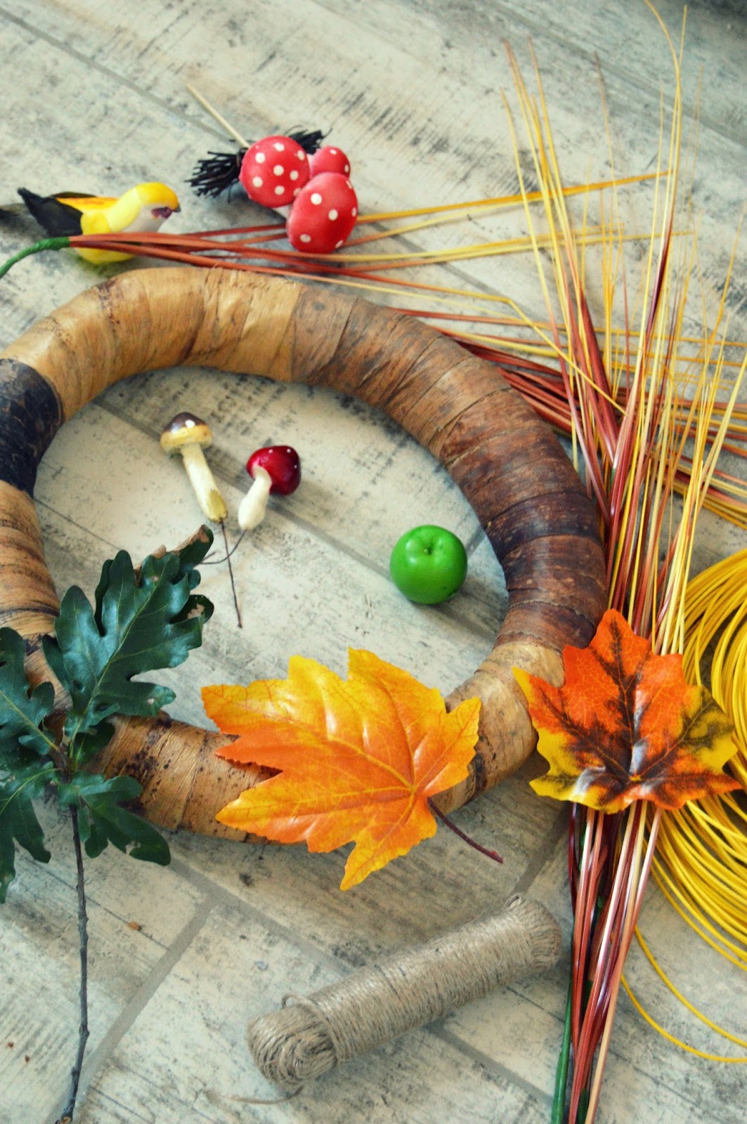 bosy dom: Jesień w bosym domu - dekoracje jesienne DIY #1