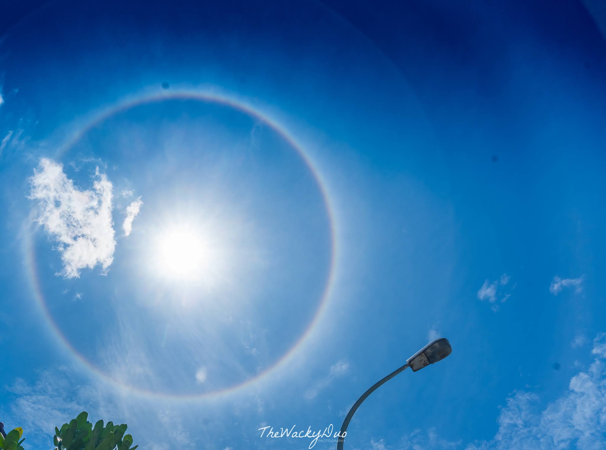 Rainbow Ring around Sun in Singapore! - TheWackyDuo.com - Singapore ...