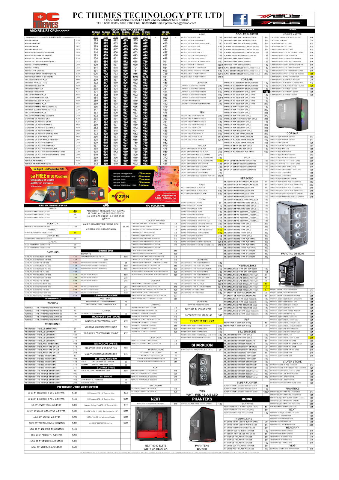 SG PC Fair - Online Brochures, Flyers and Price List: PC Themes Price ...