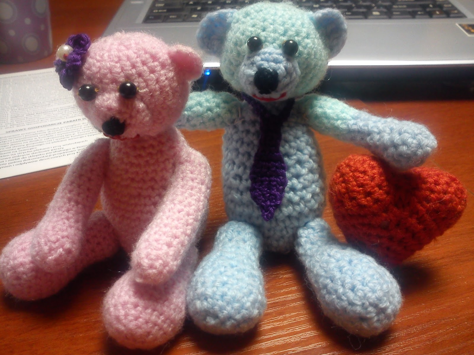 Domowrotek: Szydełkowe misie