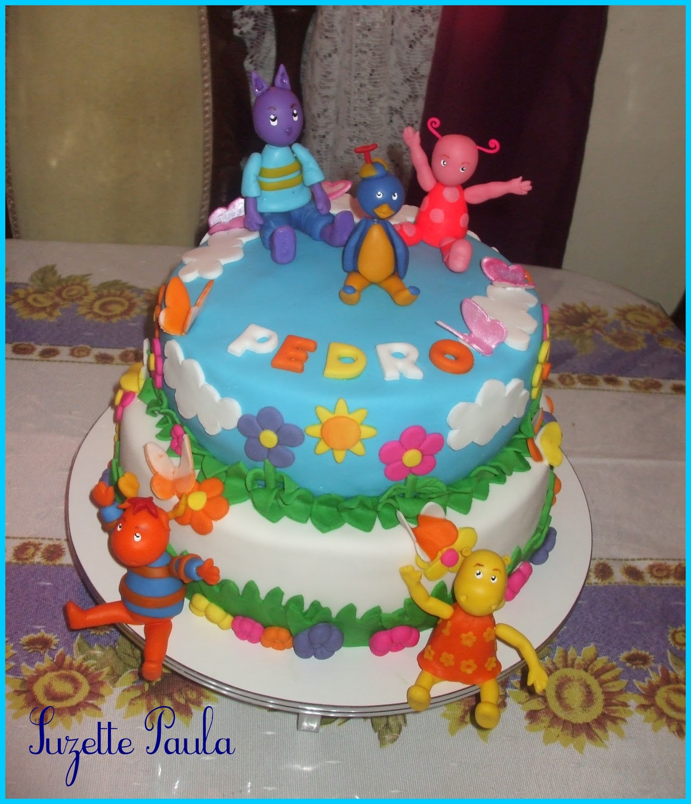 DOCE ARTE NA FESTA: Bolo Backyardigans