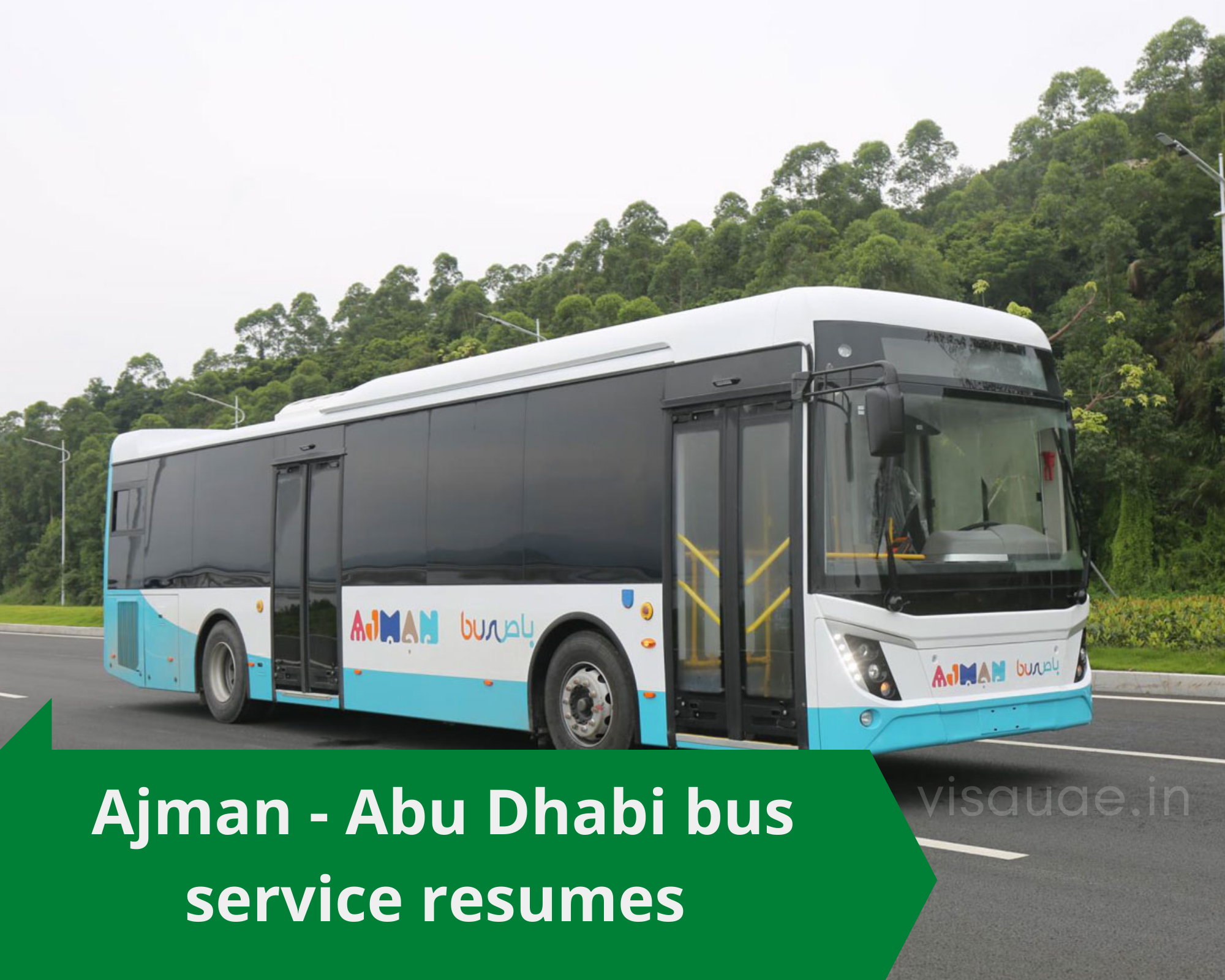 Ajman - Abu Dhabi bus service resumes