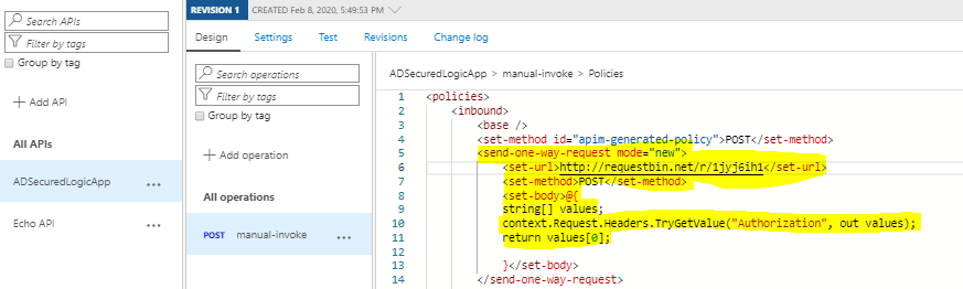 How to Debug and Trace request in Azure APIM - Portal, Postman ...