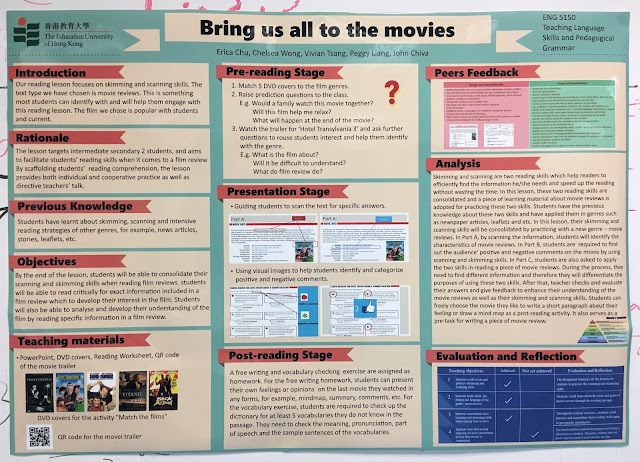TLSPG 2018-19: READING LESSON POSTER AND EXPERT GROUP