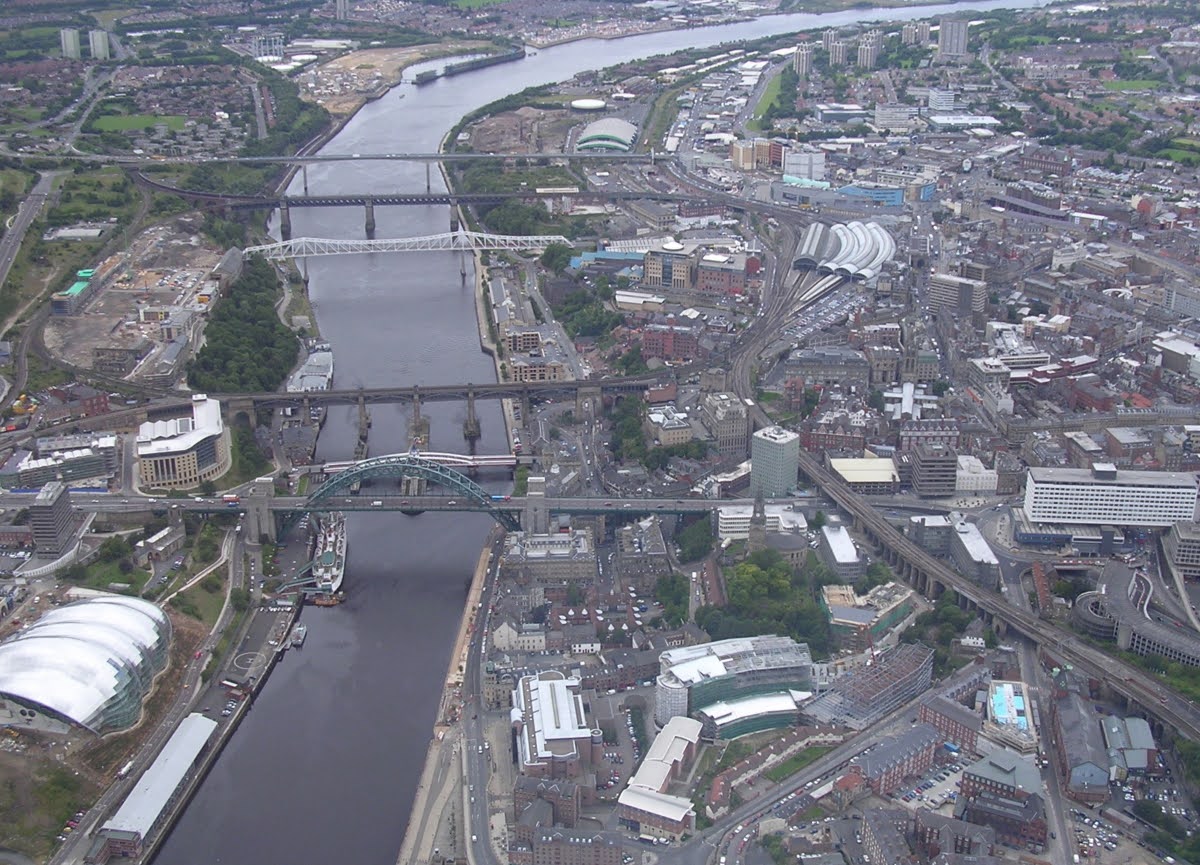 Photographs Of Newcastle: Aerial Photos Of Newcastle