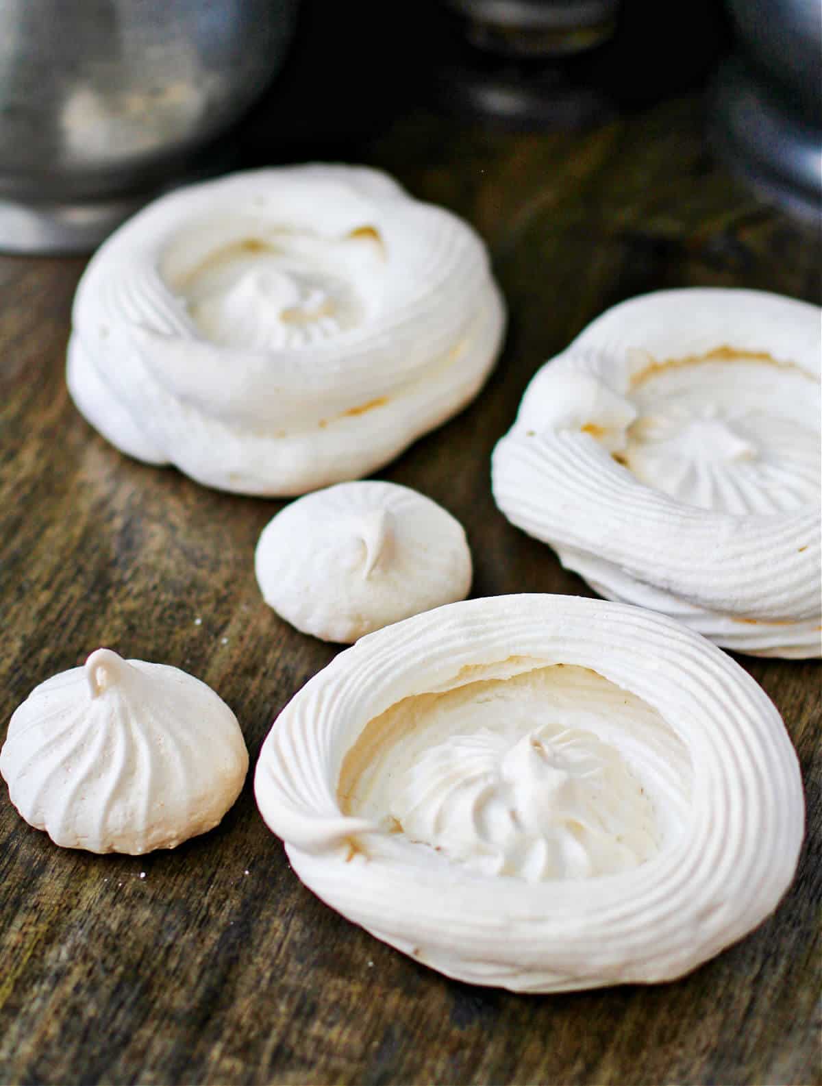 Pavlovas with Whipped Cream and Berry Compote | Karen's Kitchen Stories