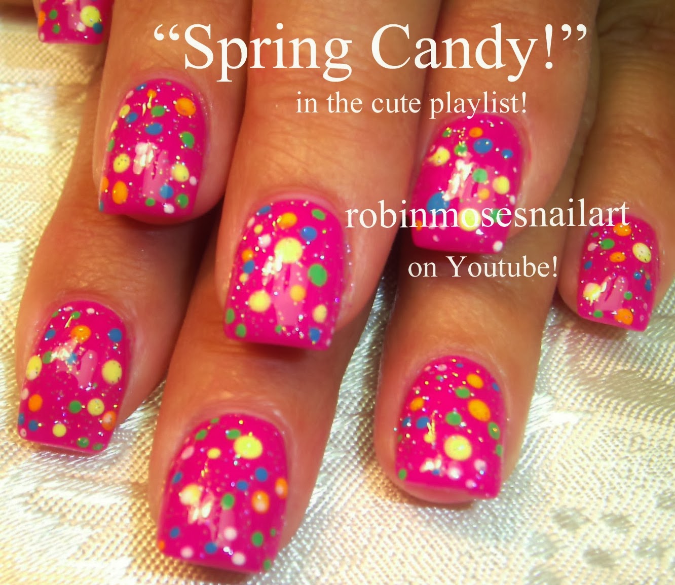 Nail Art by Robin Moses: "spring flowers" "spring nail art" "easter ...