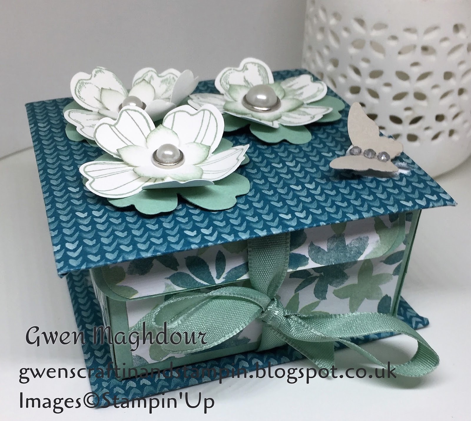 Gwen's Craftin and Stampin: Blooms and Bliss Keepsake Box