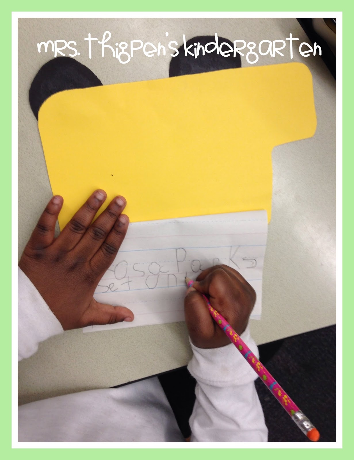 Mrs. Thigpen's Kindergarten: Rosa Parks & Ruby Bridges---Black History ...