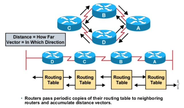 Routing Basics : Distance Vector vs Link State Routing Protocol - Route XP