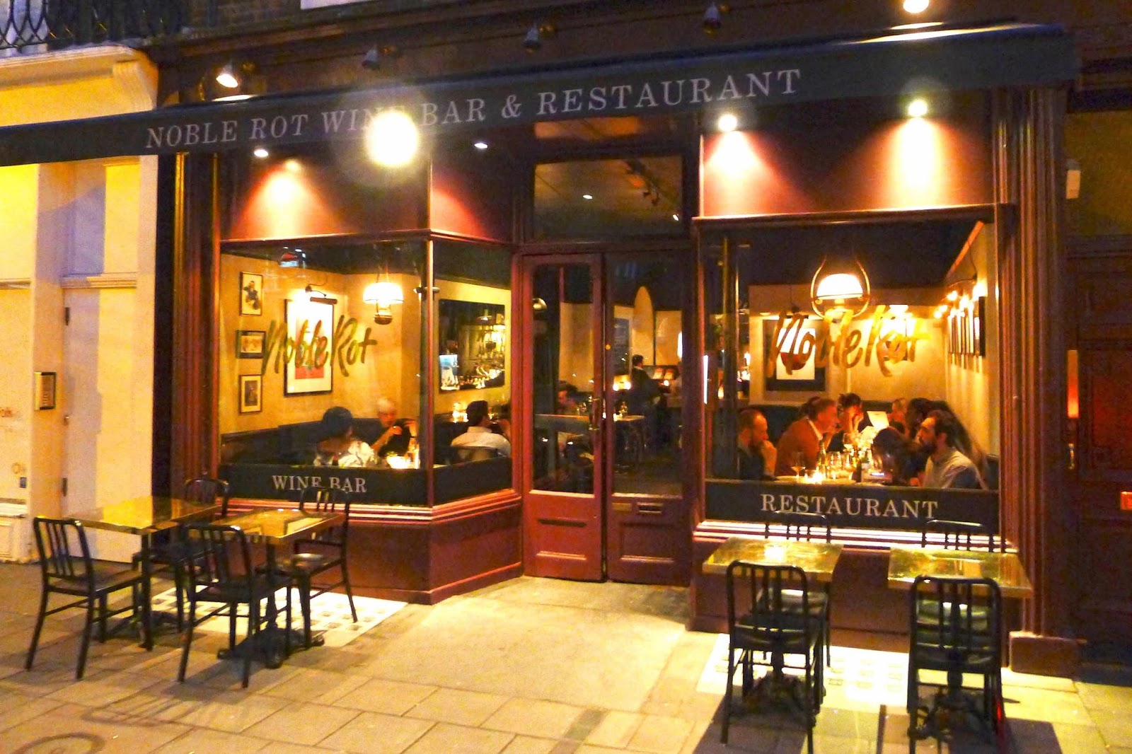 HUNGRY HOSS: Noble Rot Bar, London