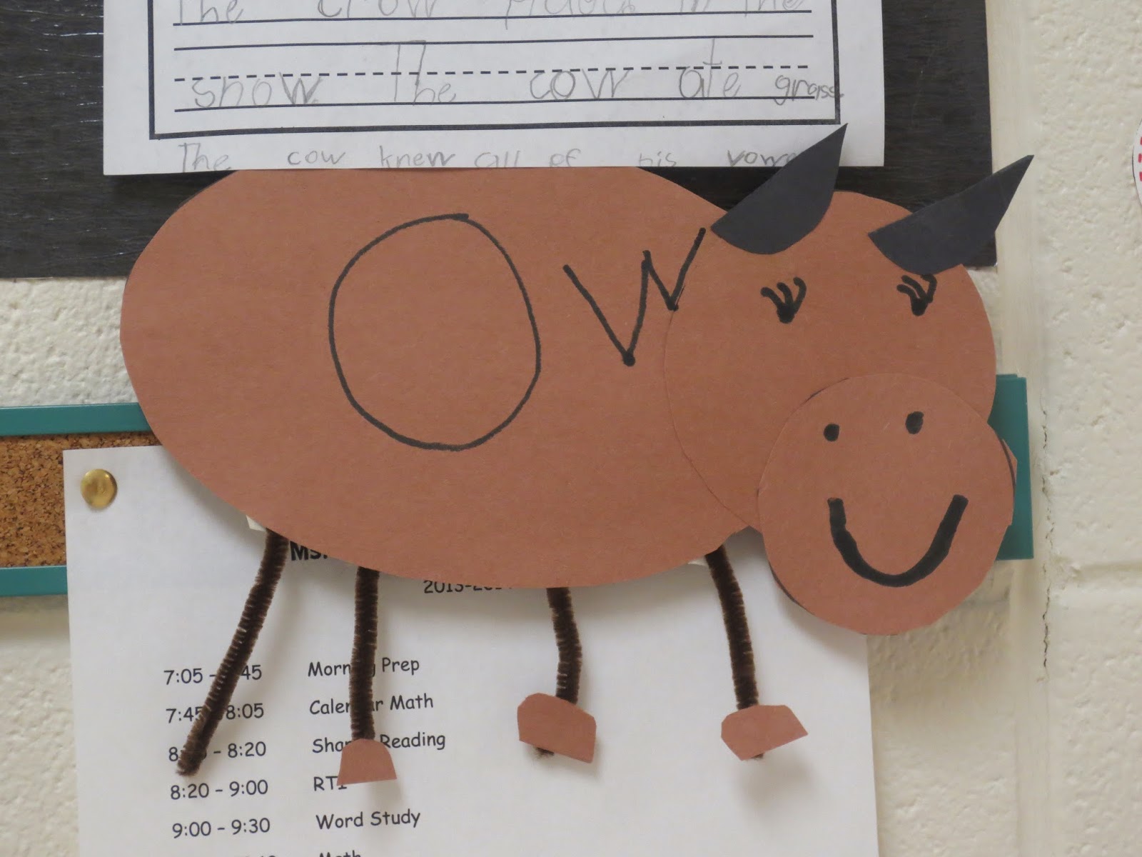 Moments to Teach: Cow Craft Freebie