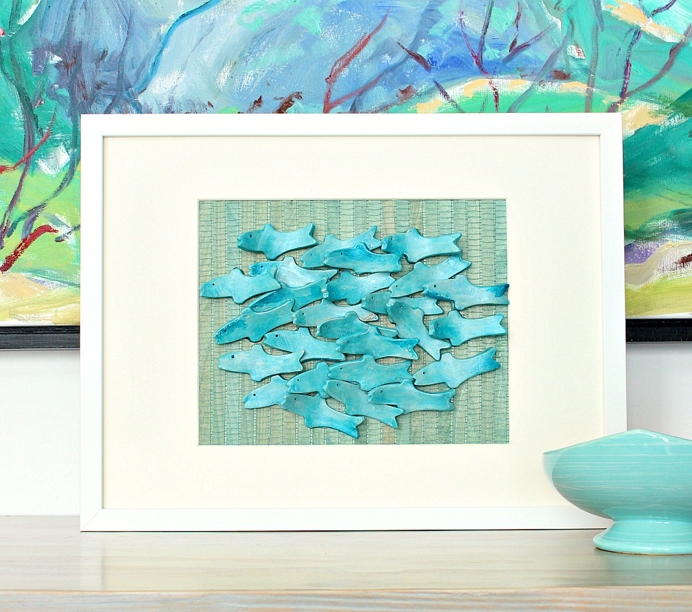 DIY Clay Art | Air Dry Clay Craft Project: Sculptural Fish | Dans le ...