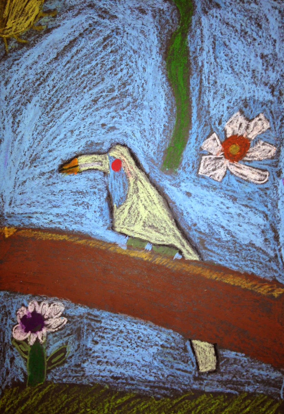 Art Room Blog: 4th Grade Jungle Bird...