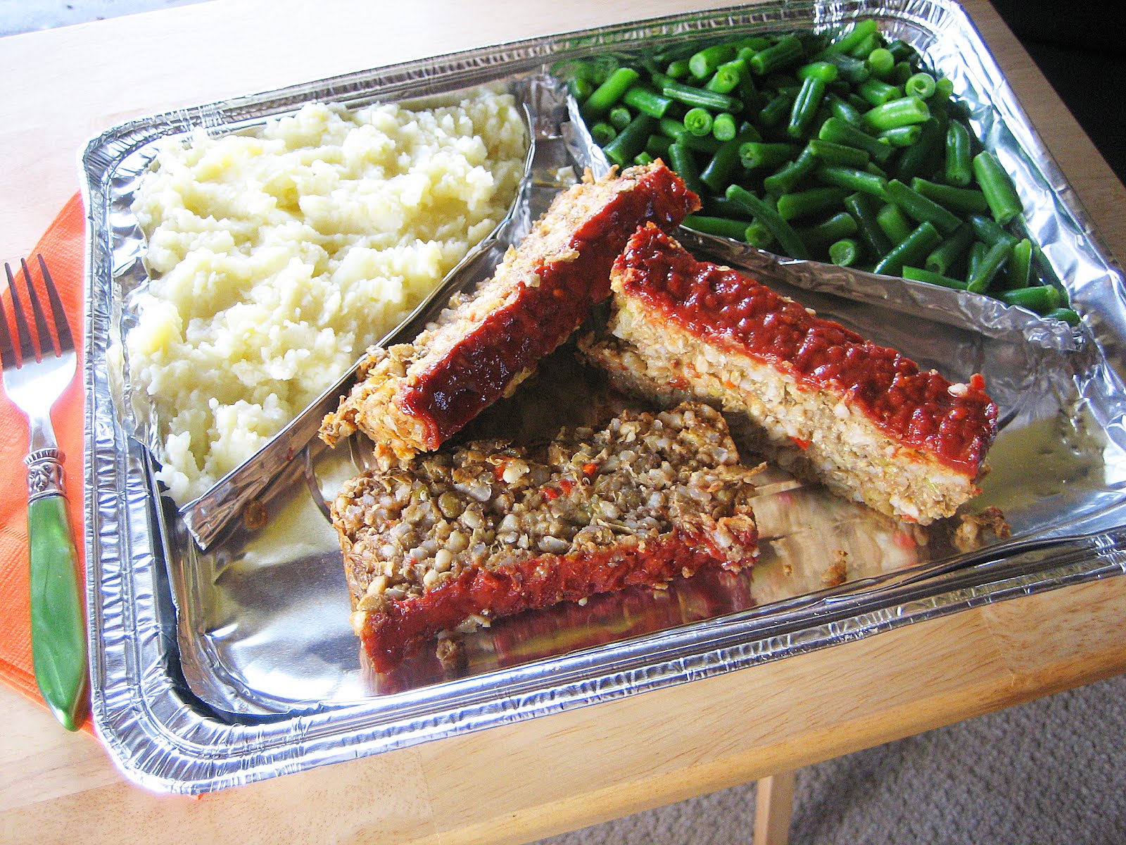Lentil Breakdown: A Meatless Meat Loaf Mother's Day Memoir