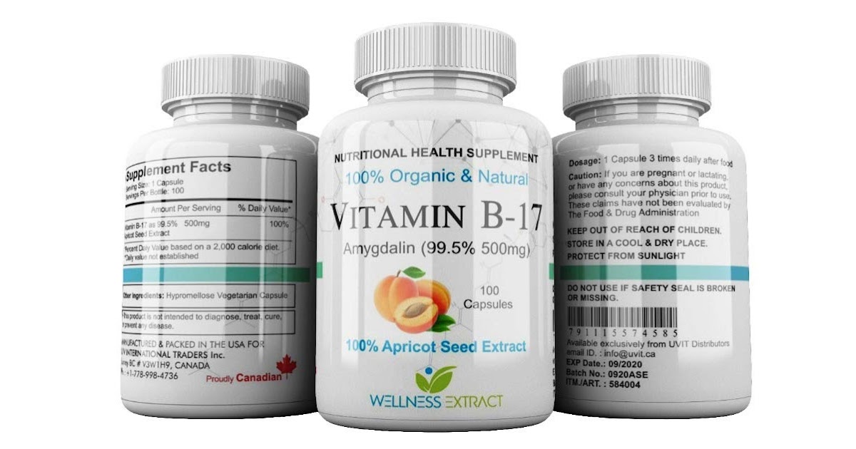 Vitamin B 17 : Vitamin B-17 Capsules