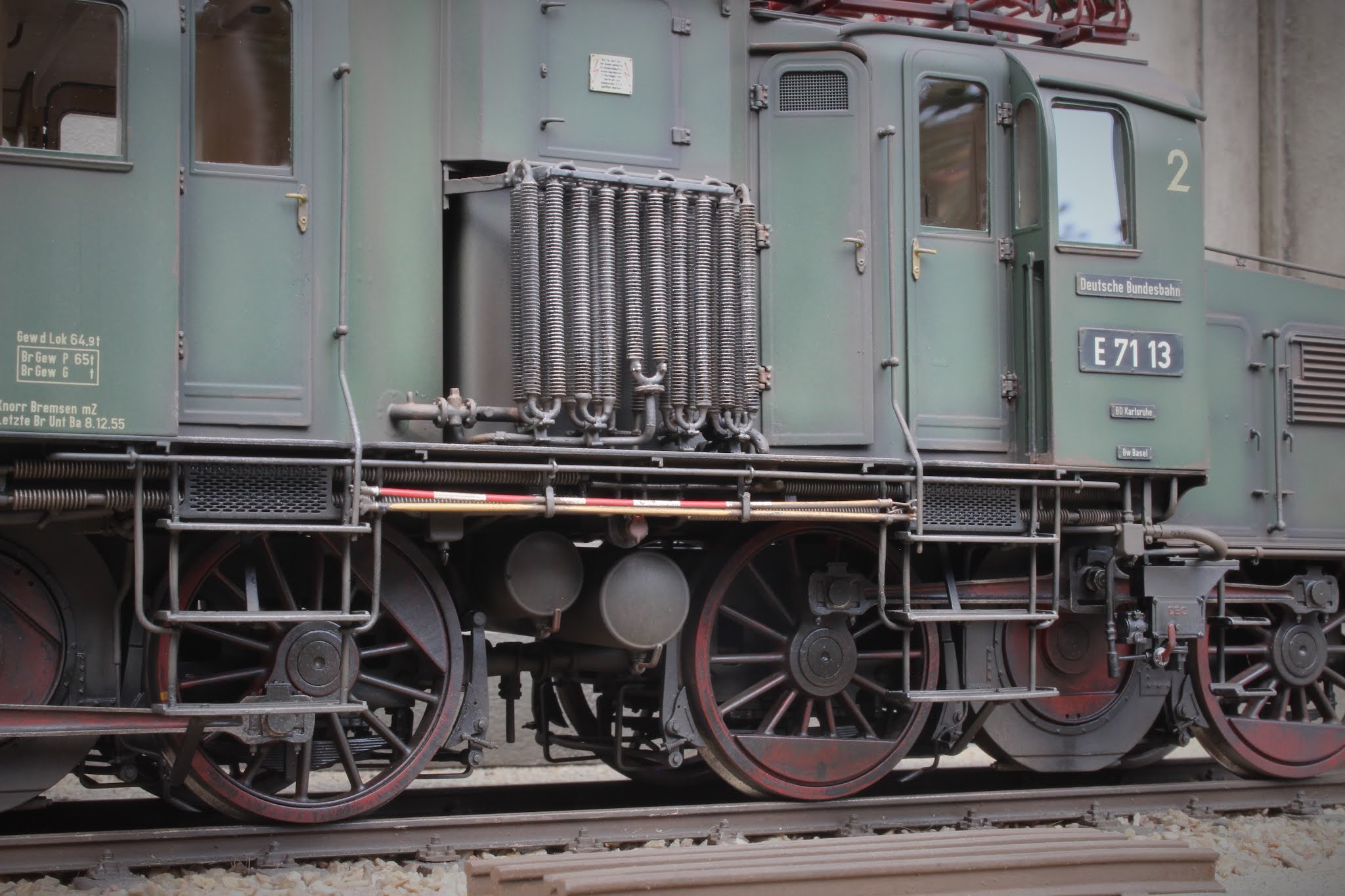 becasse weathering: Die Baureihe E71 von fine Models: Das kompakte ...