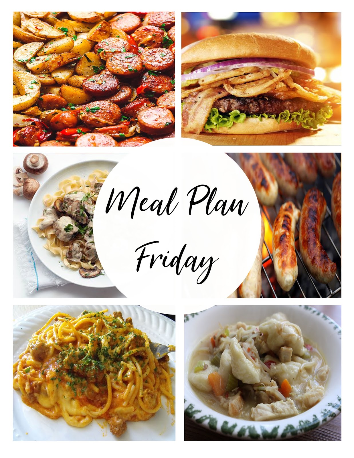 Diary of a Stay at Home Mom: { Meal Plan Friday - #2 }