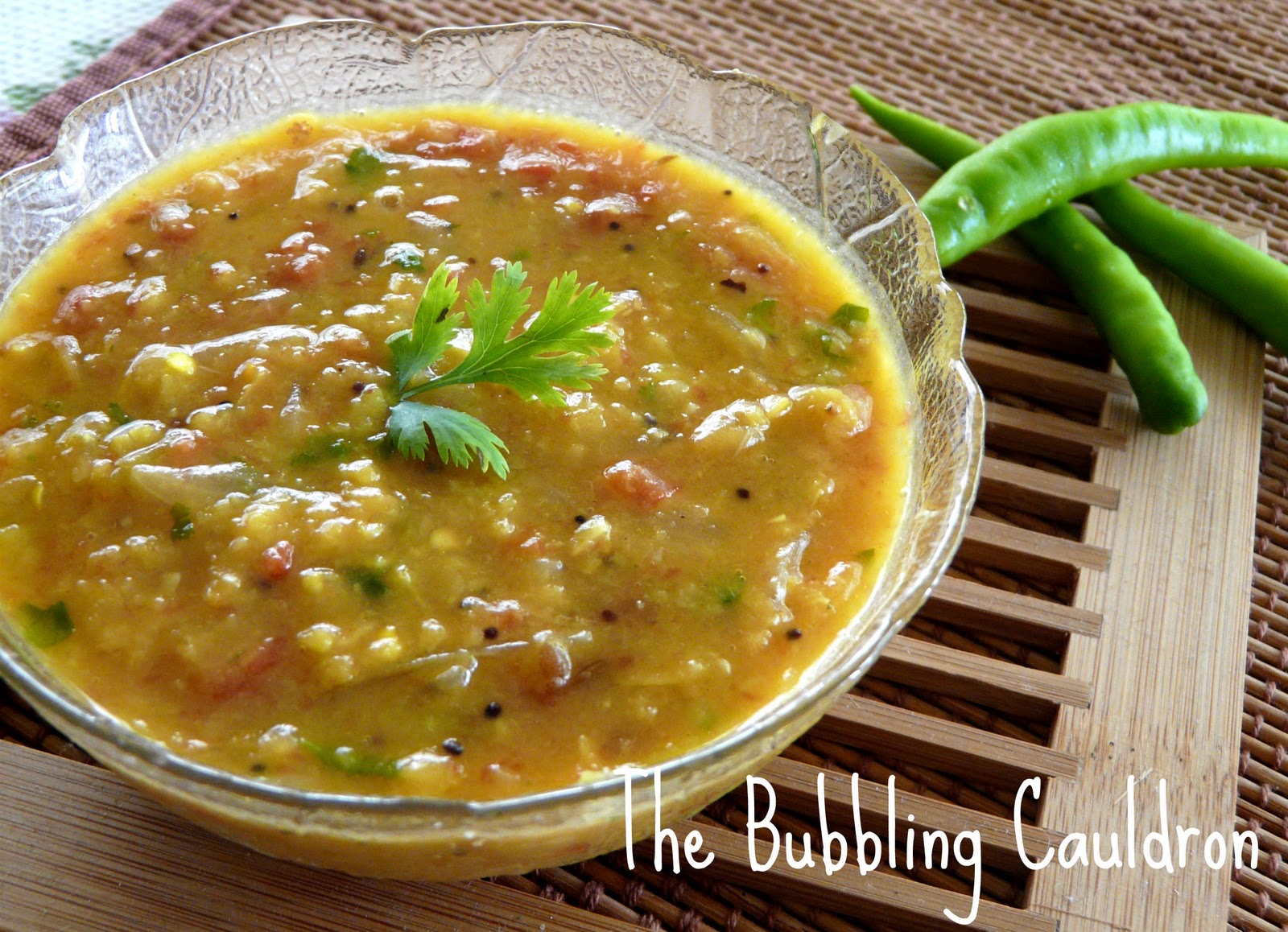 The Bubbling Cauldron: Pappu Pulusu - Andhra Food Series