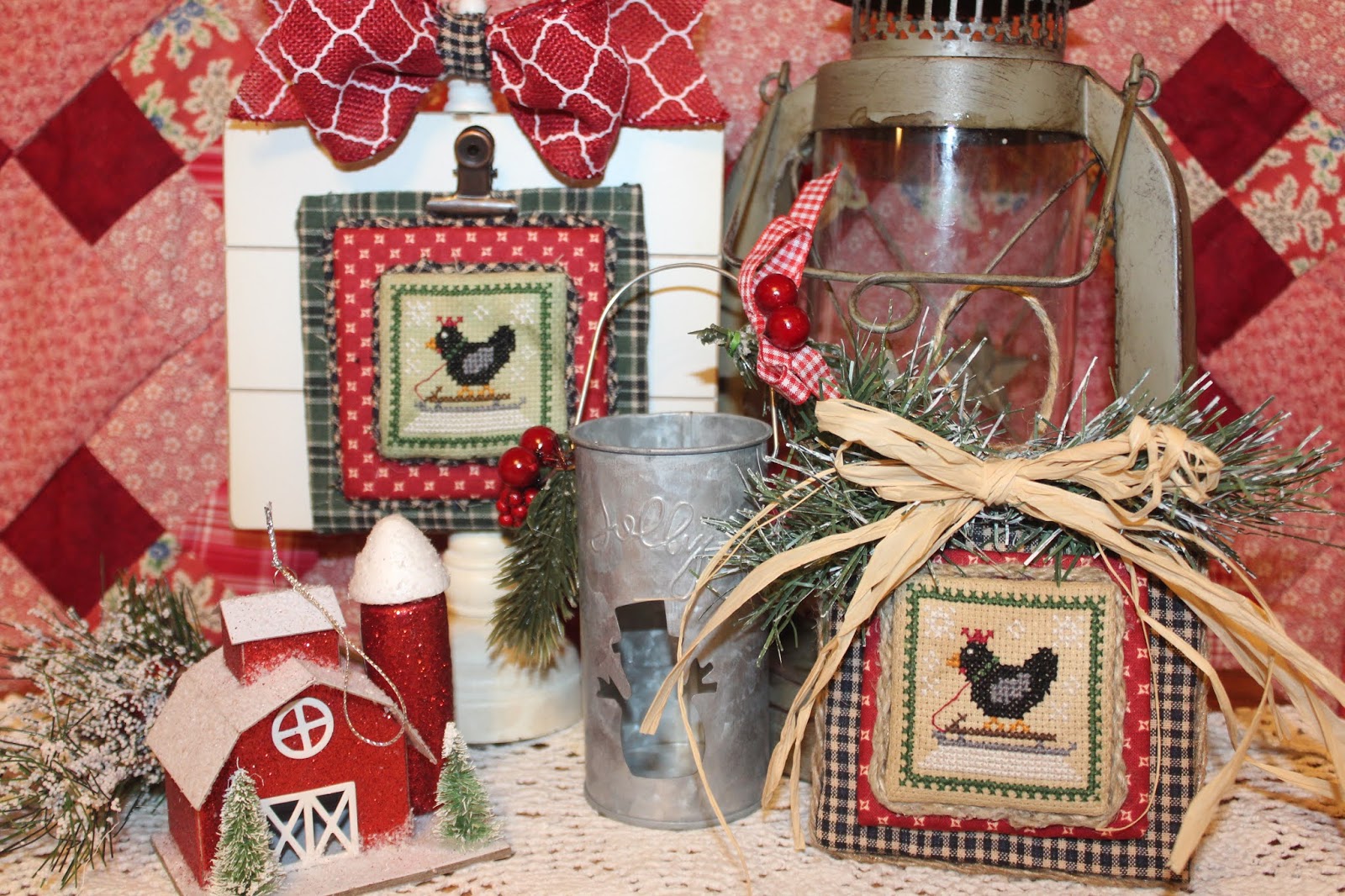 Pinker n Punkin Quilting & Stitching: Santa's Ride- A Christmas in July ...