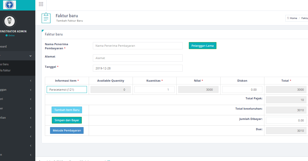 Source Code Aplikasi Apotik Berbasis Web Dengan Php Dan Mysql Codeigniter Wepsetindo