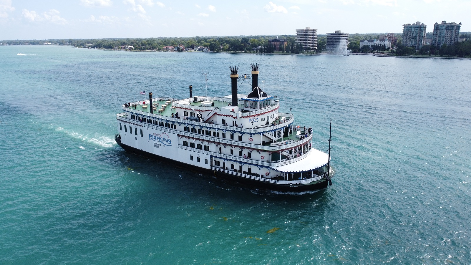 Michigan Exposures: The Detroit Princess From the Air