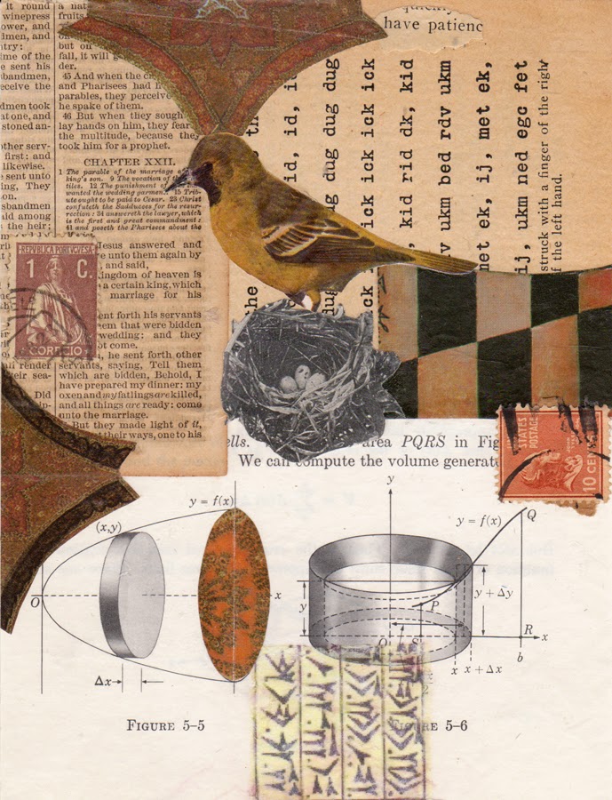 True Adventures of an Art Addict: Weekly Quick Collage: Have Patience