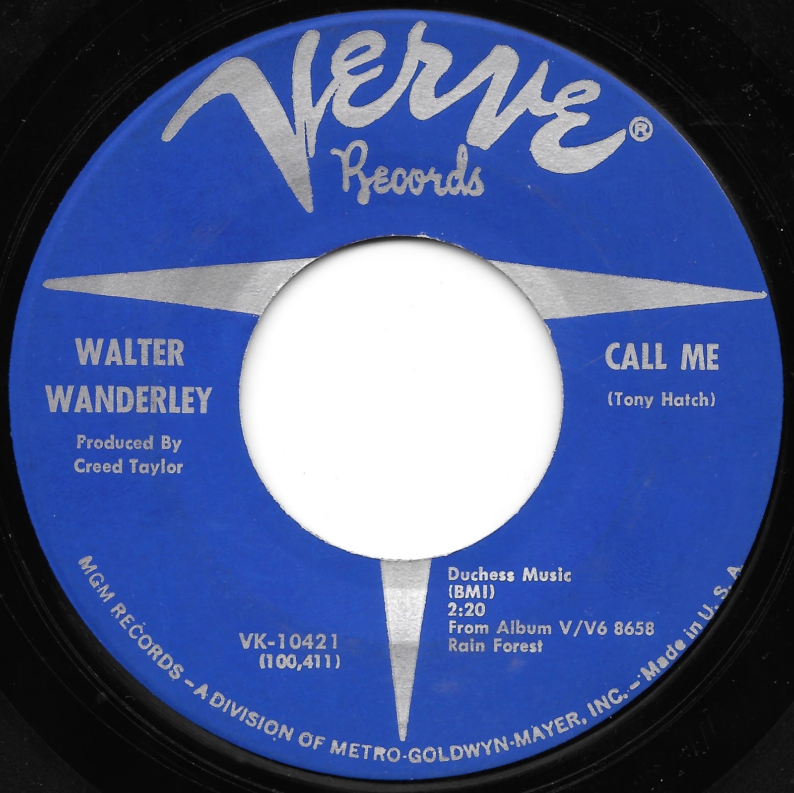 The Devil's Music: Walter Wanderley - Summer Samba / Call Me