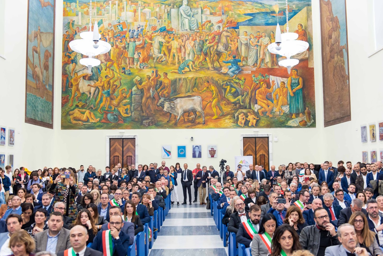 La cerimonia di premiazione a Roma, nel Salone d’Onore del CONI La ...