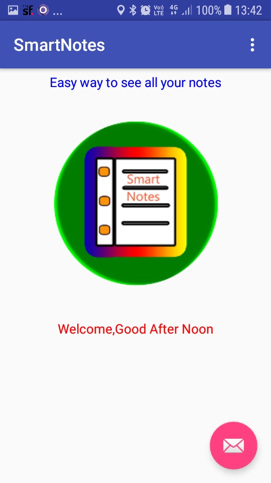 Aplikasi SmartNotes - Make Easy to save notes