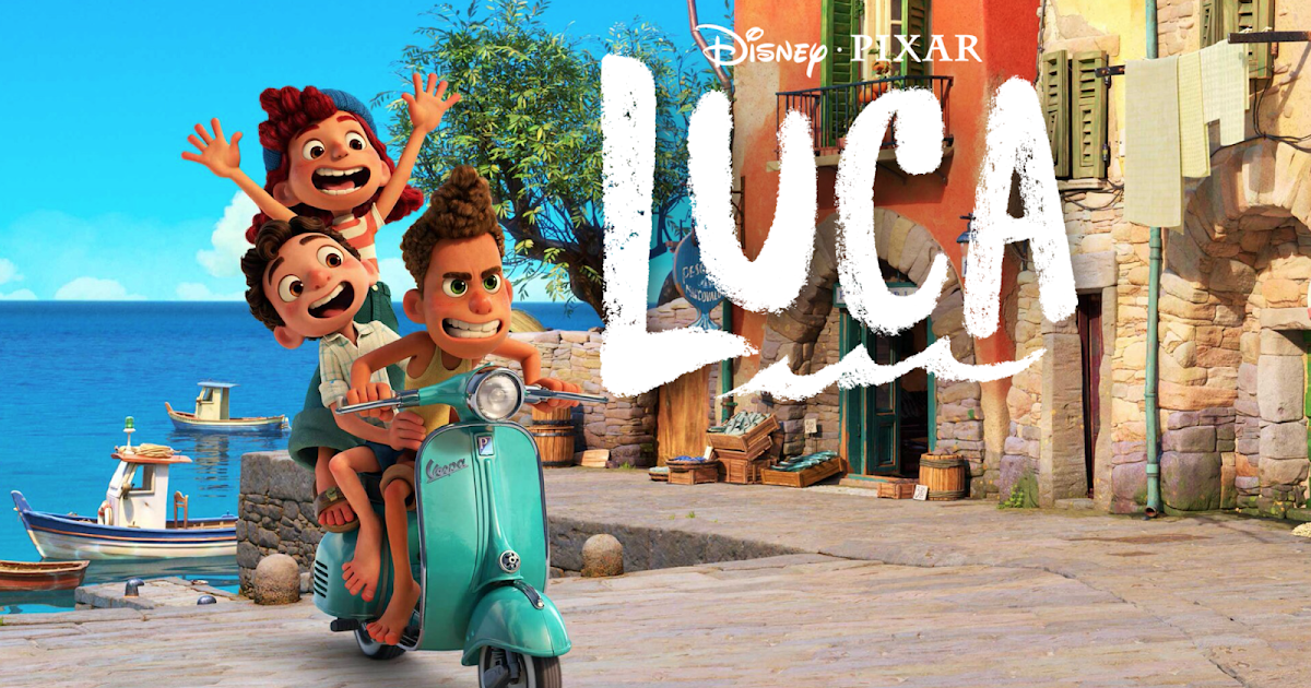 Pink Tea Latte: Disney Pixar's Luca Review