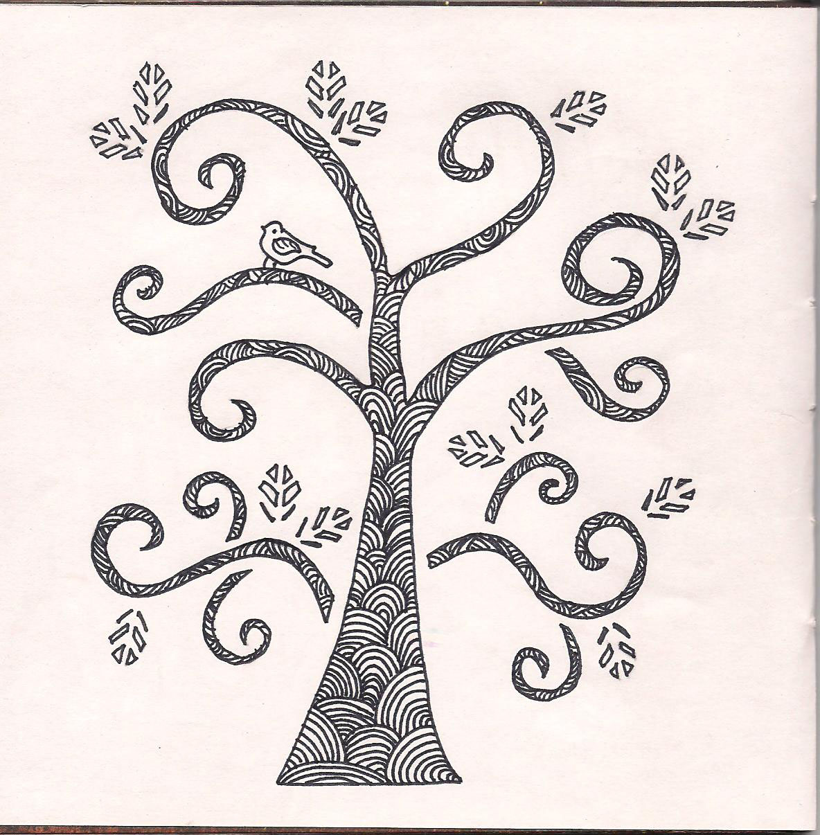 Knitting II: Zentangle Tree
