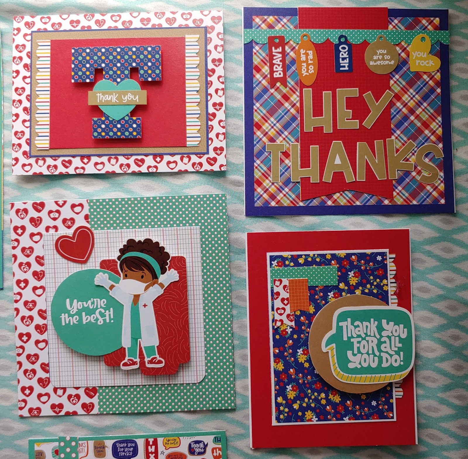 Photo Scraps: First Responders Thank You Card Kits