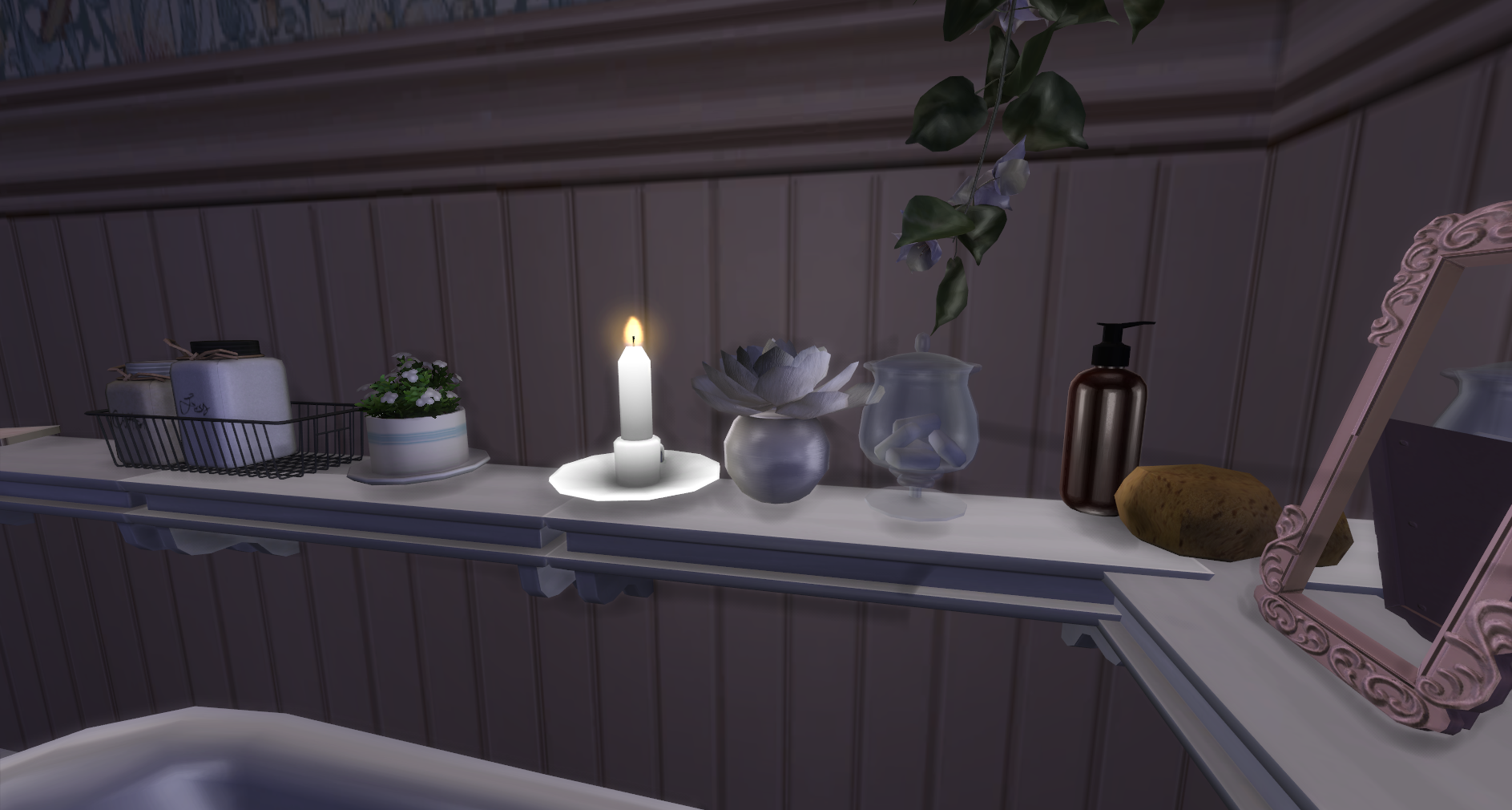 The Sims Powder Room: The Cronhardt
