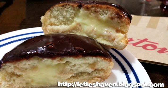 Lette's Haven: Tim Hortons Boston Cream Donut
