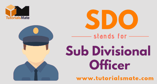 SDO Full Form: What is the full form of SDO? - TutorialsMate