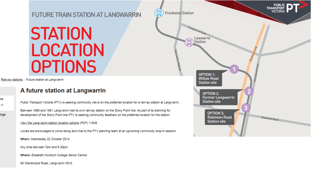 Melbourne on Transit: Timetable Tuesday #96: The Stony Point train and ...