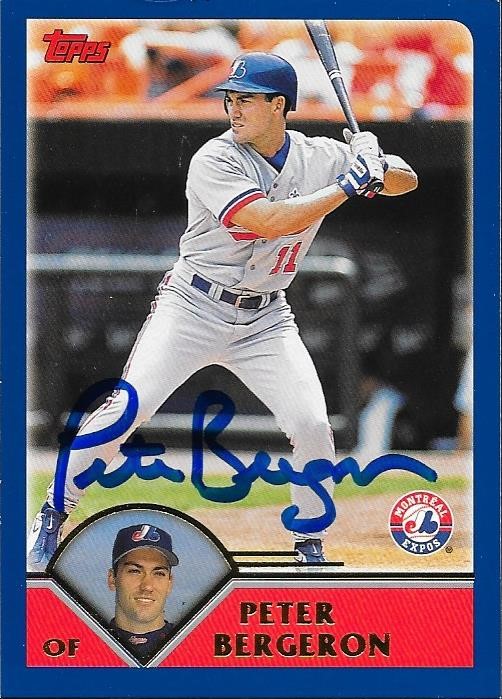 foul bunt: TTM Success - Peter Bergeron