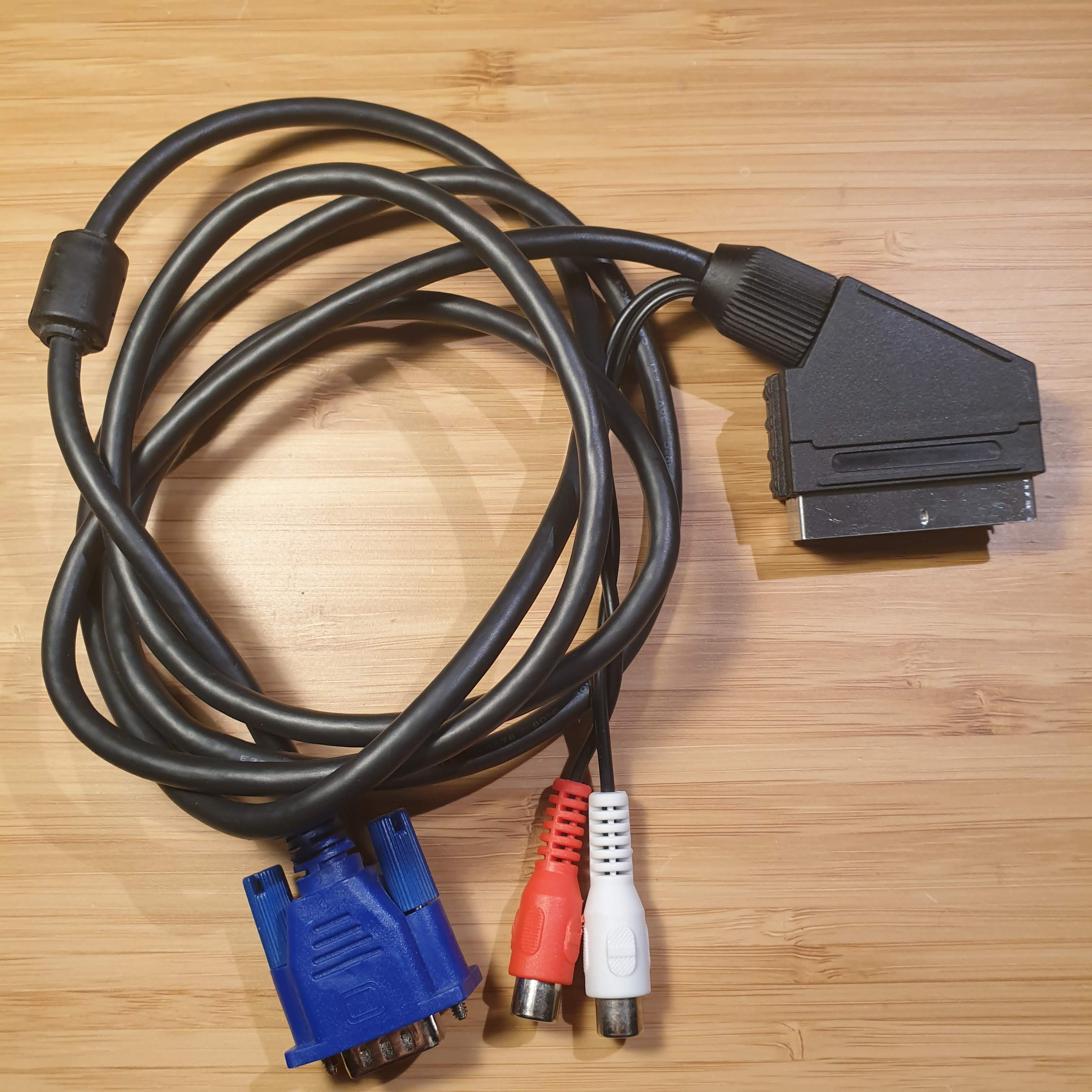 Patrik's Retro Tech: RetroPie RGB Scart output with HDMI2VGA adapter
