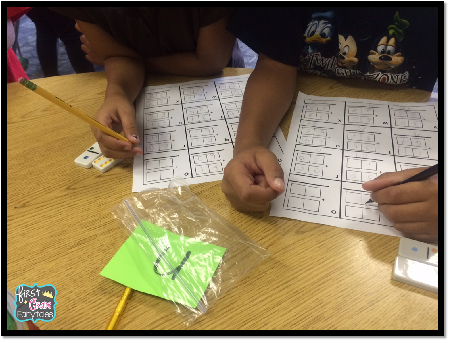 Hands On Double Digit Addition Good Times First Grade Fairytales