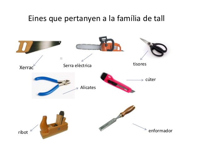 LES EINES A L'AULA DE TECNOLOGIA