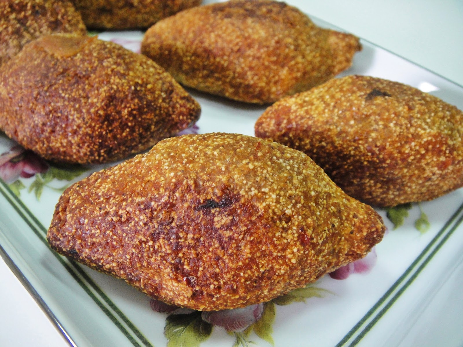 Maryam's Culinary Wonders: 991. Pumpkin Kubba (Vegan)