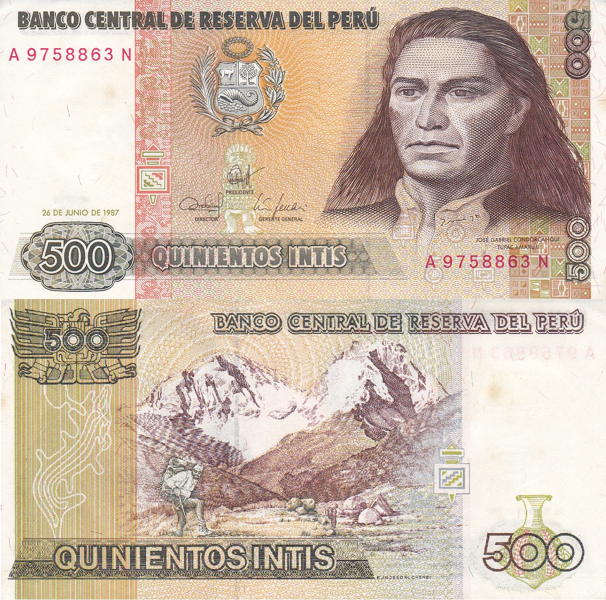 MI COLECCIÓN DE MONEDAS Y BILLETES: PERU - INTIS (1985 - 1991)