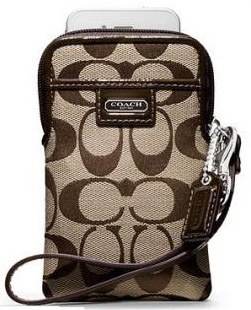 MAD FOR COACH: Coach Signature Universal Cell Phone Case (62800B)