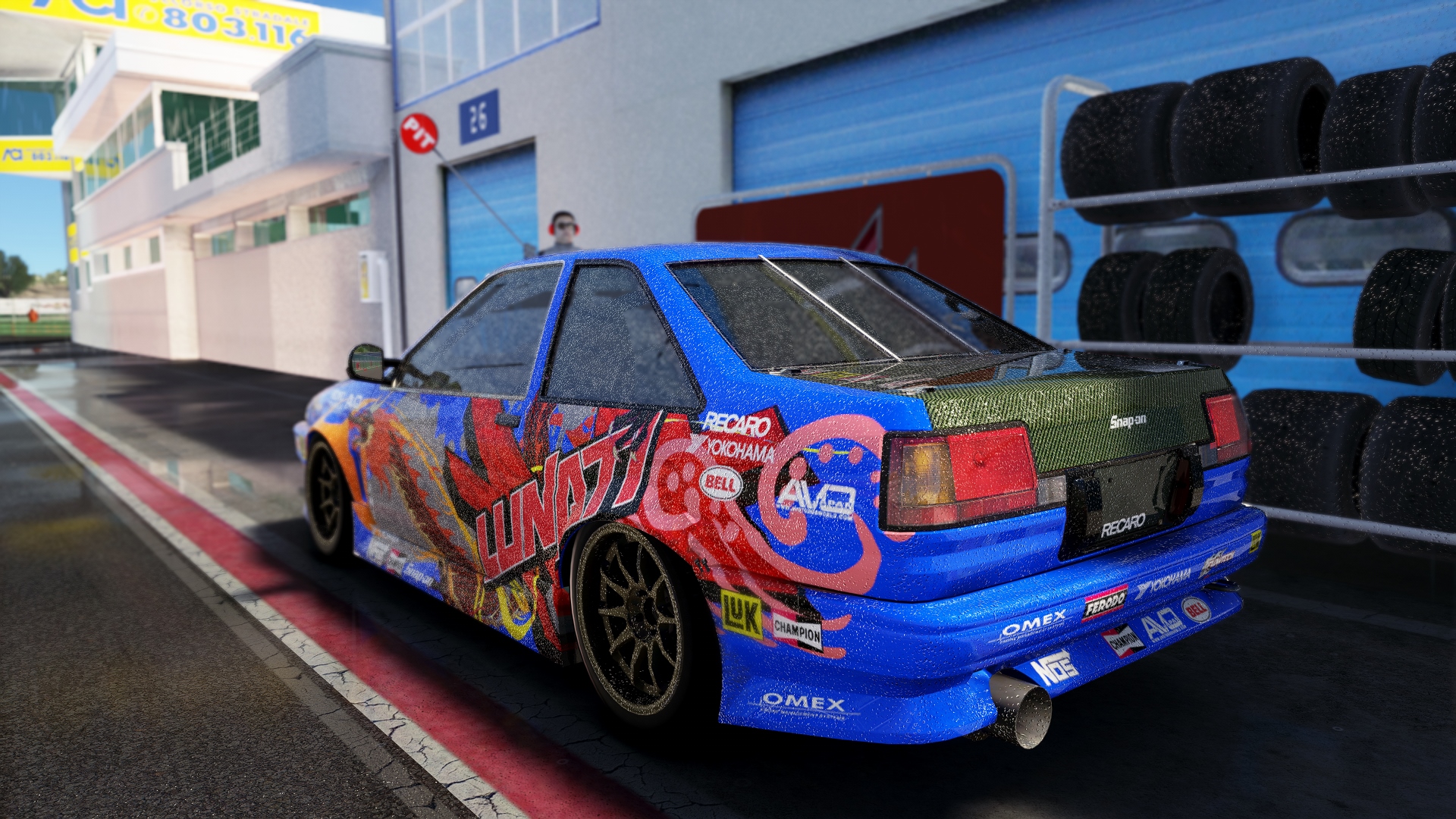 Assetto Corsa : AE86 Coupe (GRID) V2