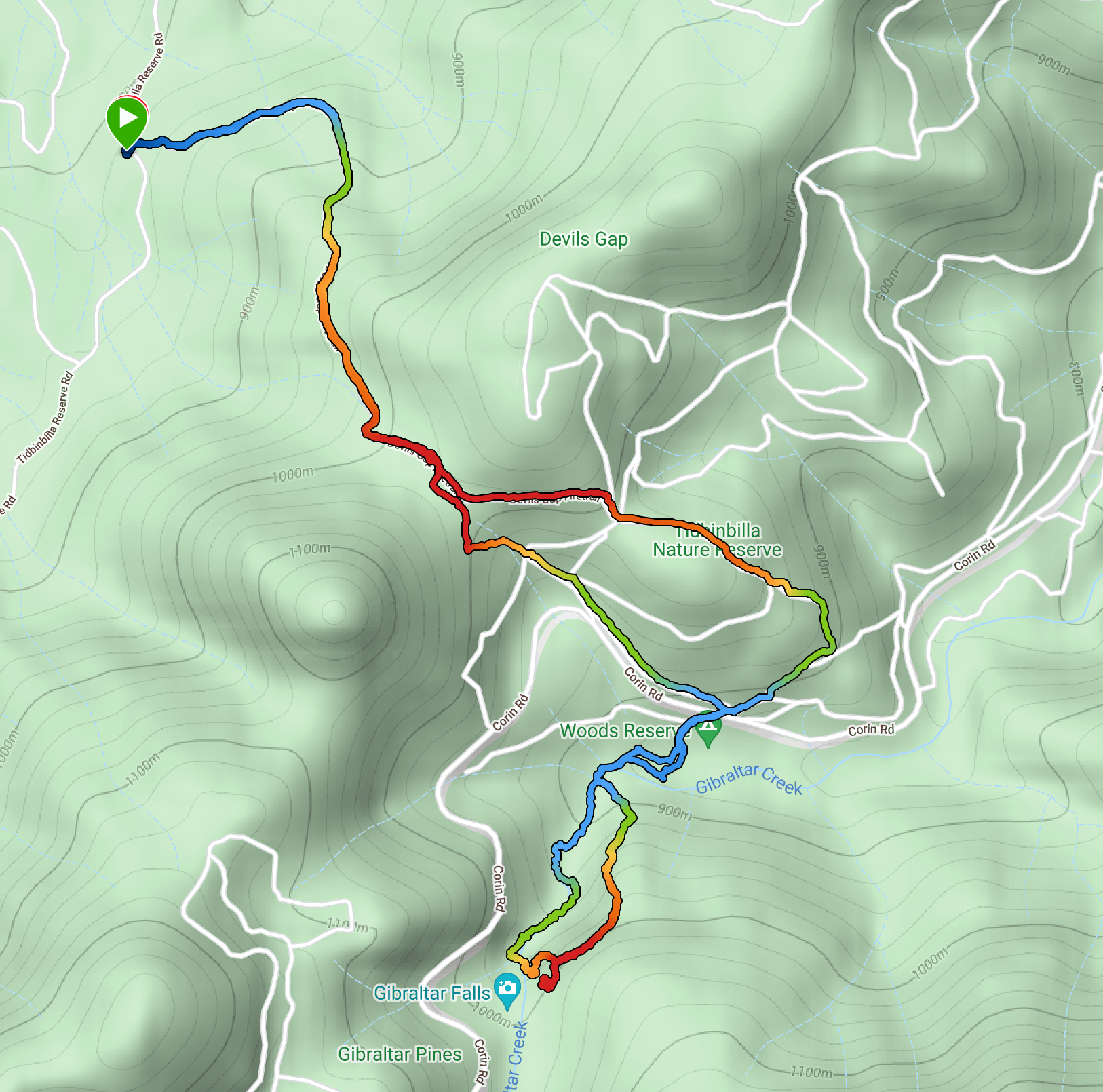 Phil's Bushwalking Blog: Tidbinbilla Nature Reserve: Devils Gap and ...